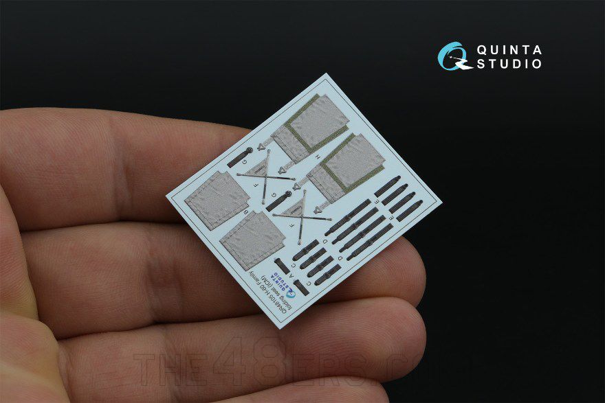 H-60 family folding seat 3D decal Quinta Studio QR48105 1:48