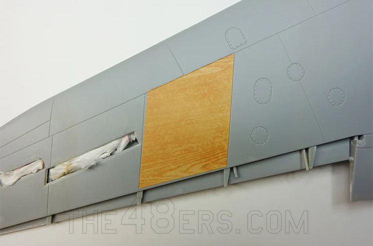 Ho 229 Wood grain photo-etched mask (type 1) Zoukei-Mura SWS08-M07 1:32