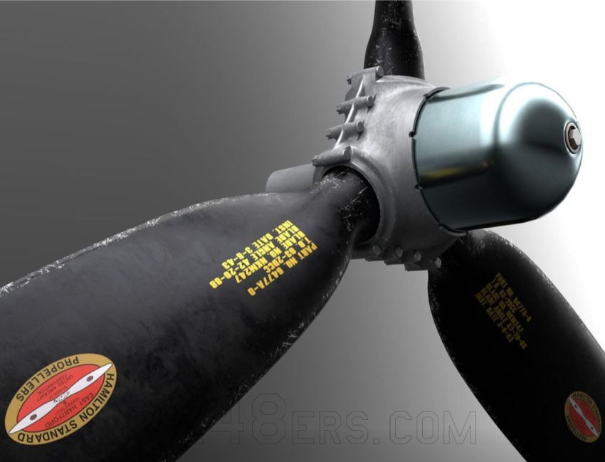 Propeller logos Airscale AS32 PROP 1:32