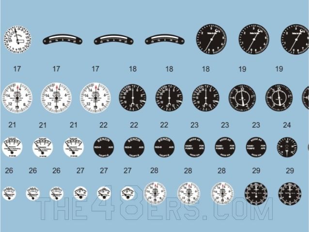 WW1 Allied & German Instruments Airscale AS32 WW1 1:32
