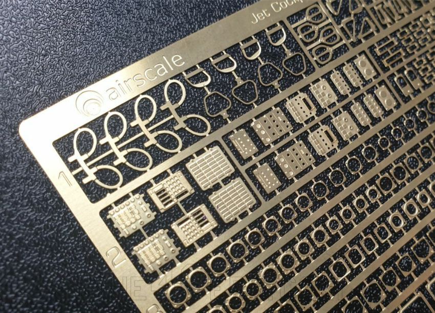 Photo-etched Modern Cockpit details Airscale PE32 MOD 1:32