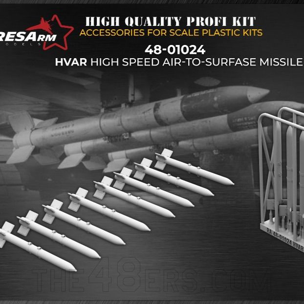 HVAR Holy Moses missile RESArm 48-01024 1:48