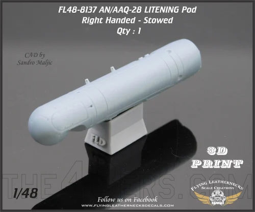 AN/AAQ-28 LITENING Pod - Right Handed, Stowed