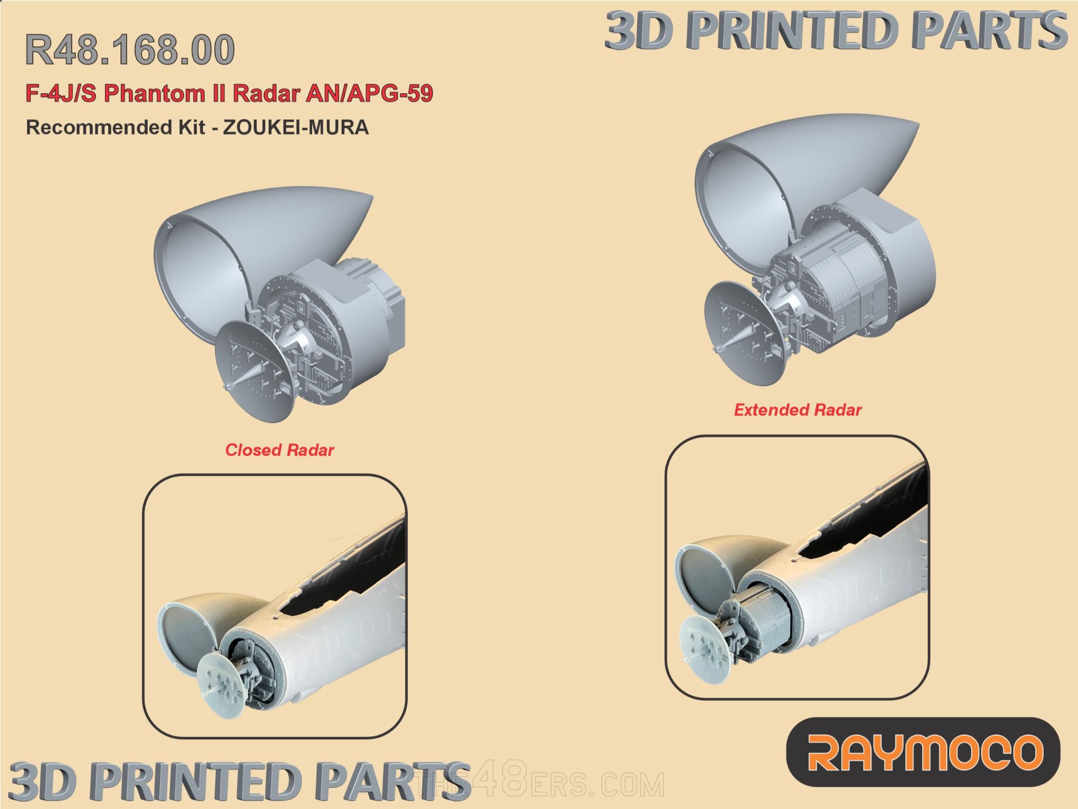 F-4J/S Radar AN/APG-59 Raymoco R48.168.00 1:48