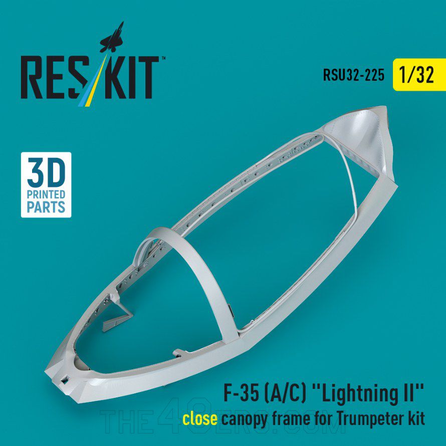 F-35A/C close canopy frame ResKit RSU32-0225 1:32
