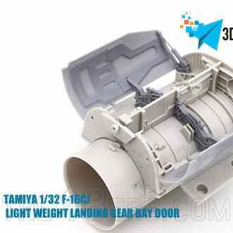 F-16C/J Light weight main gear bay door 3D-Chute Expert 0210520 1:32