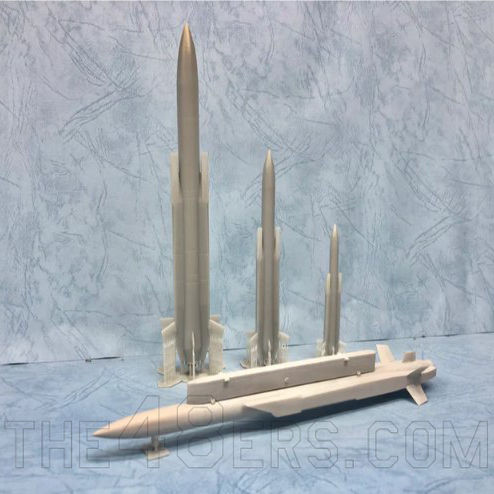 France ASMP nuclear missile 3D-Chute Expert 0110052 1:32