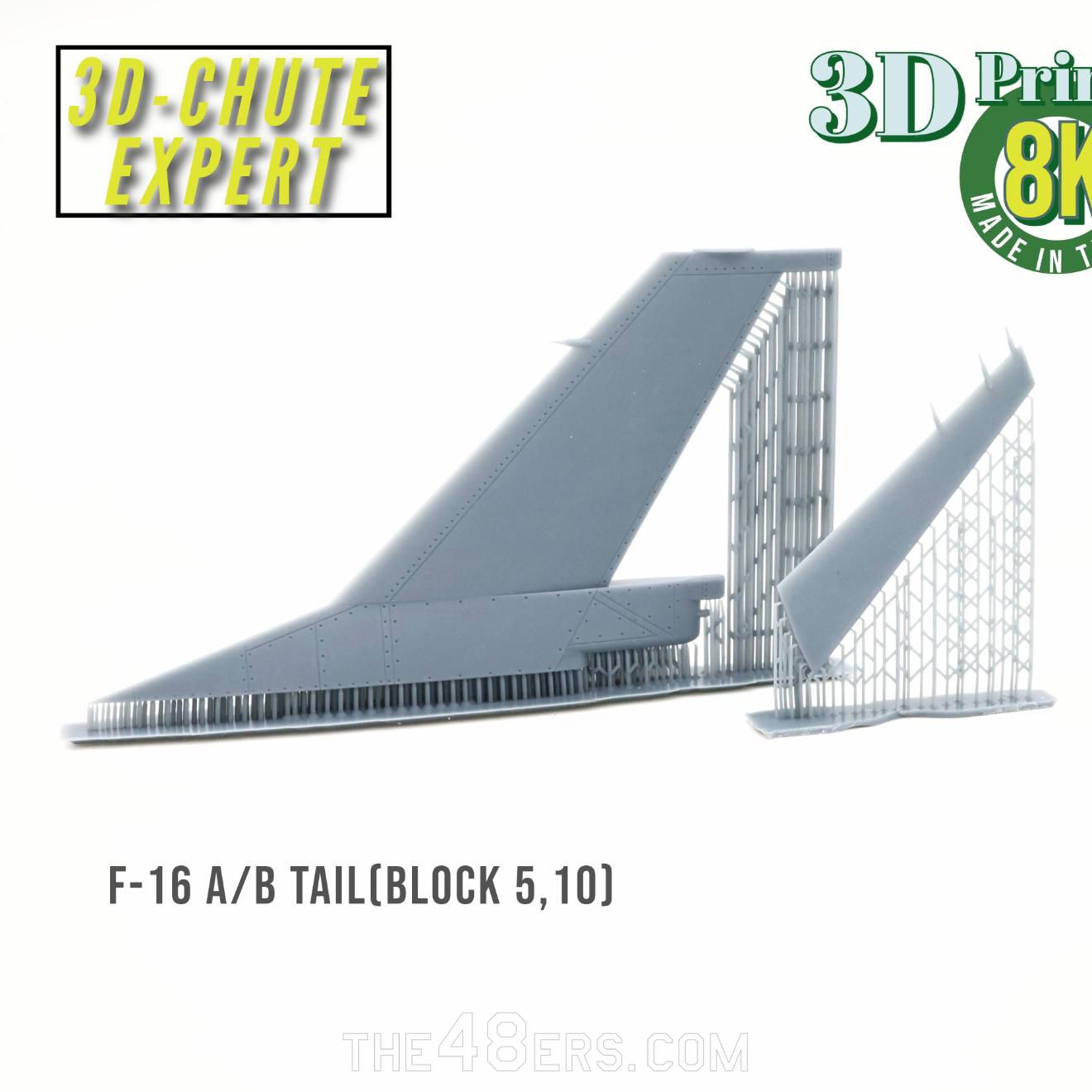 F-16A/B Tail (Block 5, 10) 3D-Chute Expert 0110558 1:32