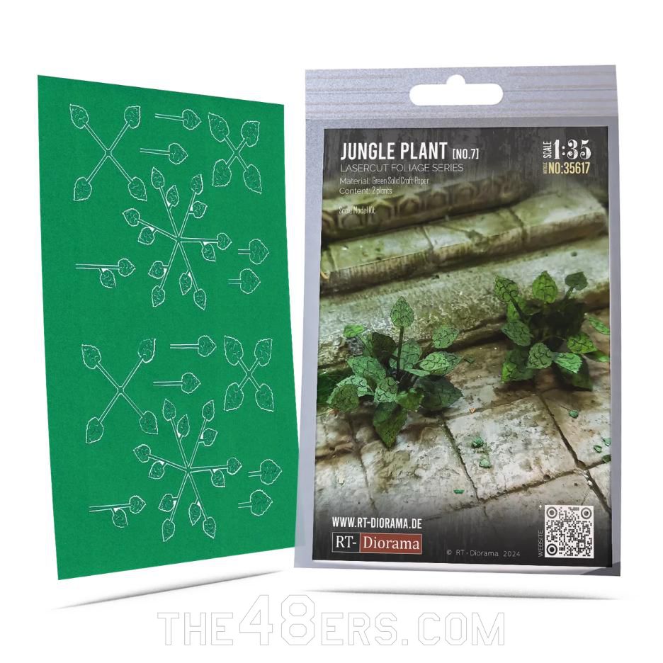 Jungle Plant No.7 RT-Diorama 35617 1:32 1:35