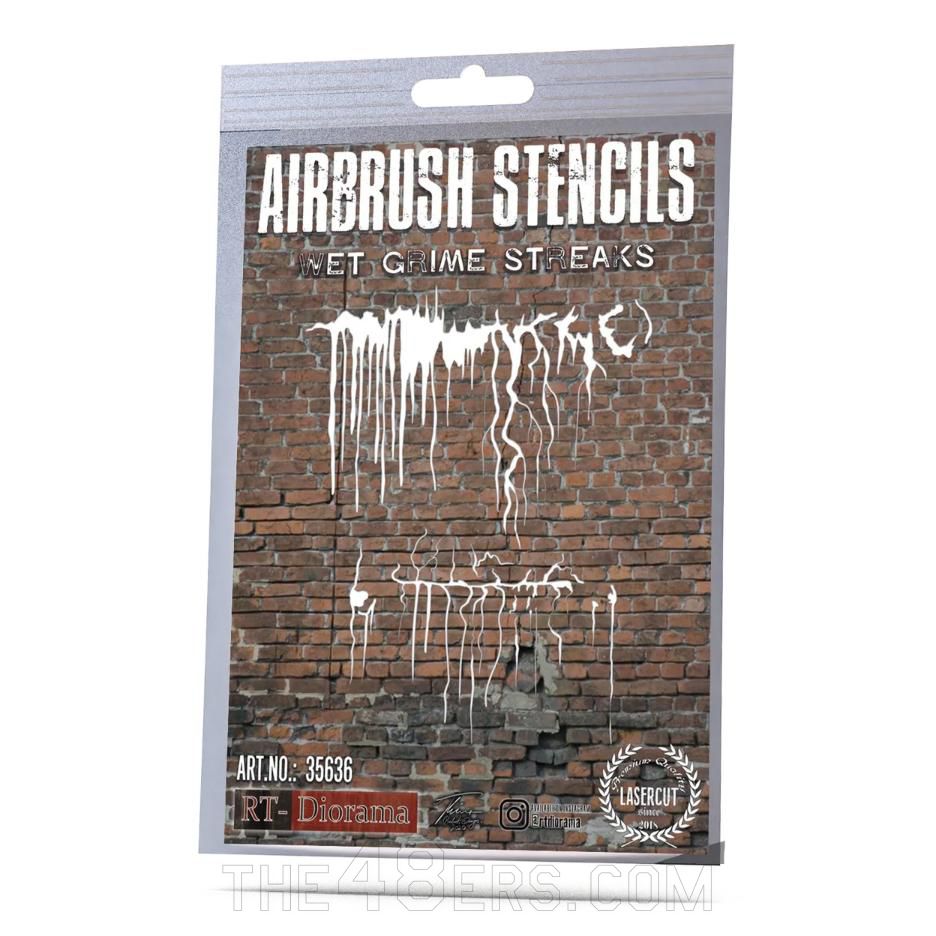 Wet grime streaks RT-Diorama 35636 1:32 1:35