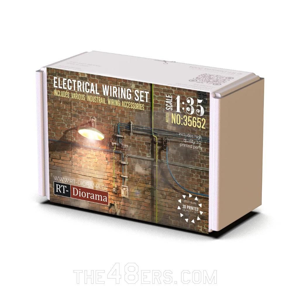Electrical wiring set RT-Diorama 35652 1:32 1:35