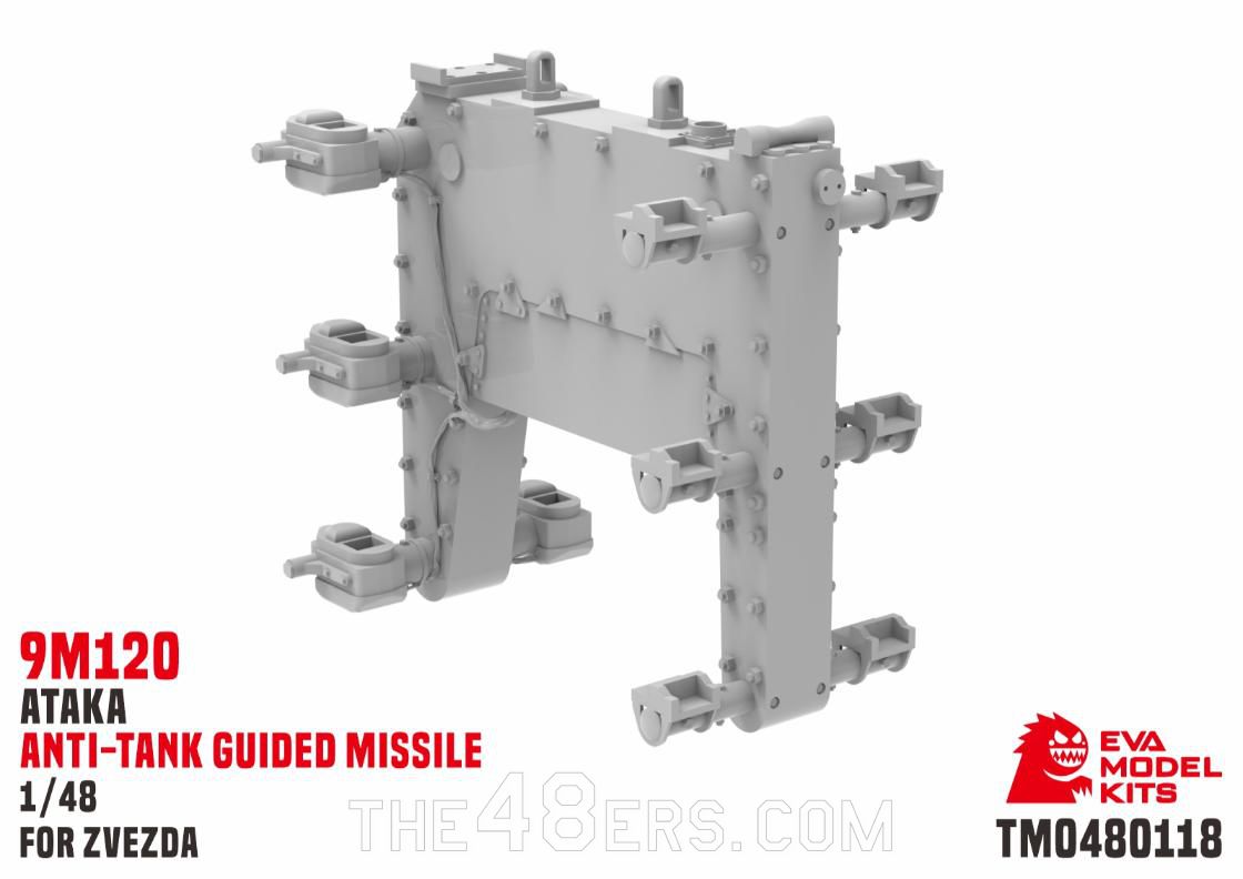 9M120 Ataka anti-tank guided missile EVA Model Kits TM0480112 1:48