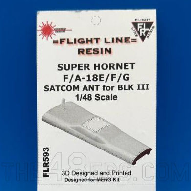 F/A-18E/F/G SATCOM Antenna for Block III Flight Line Resin FLR593 1:48