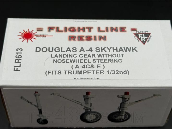 A-4 Landing Gear w/o Nosewheel steering Flight Line Resin FLR613 1:32