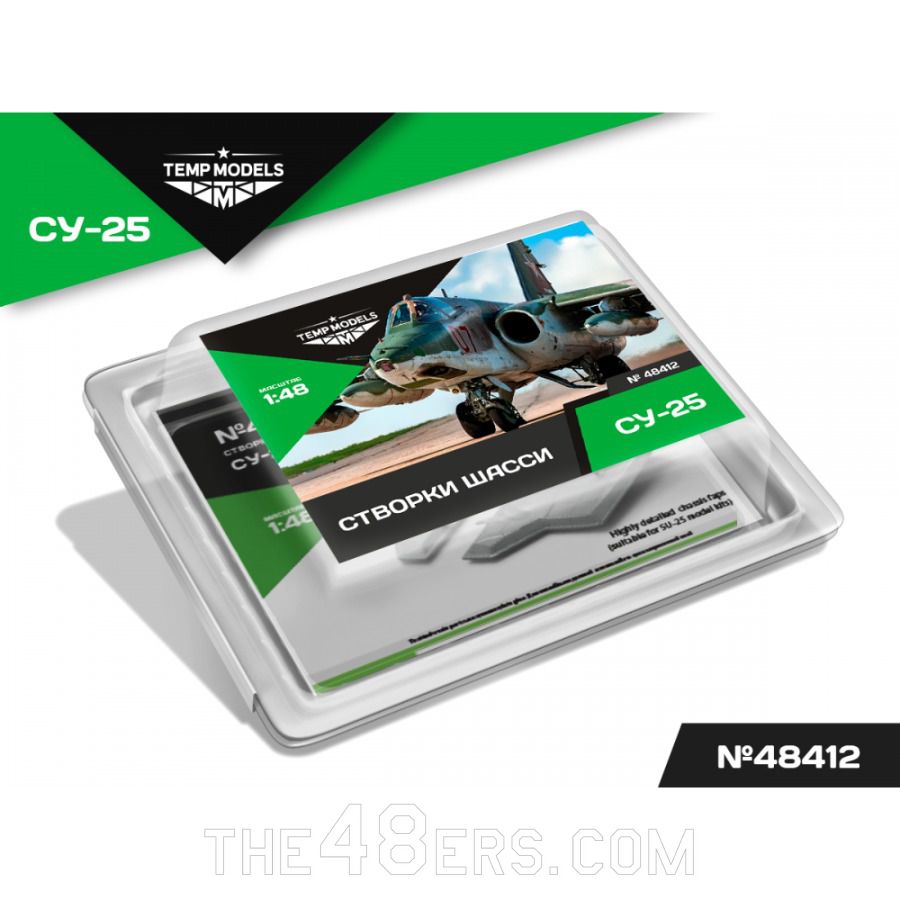 Su-25 landing gear doors Temp Models 48412 1:48