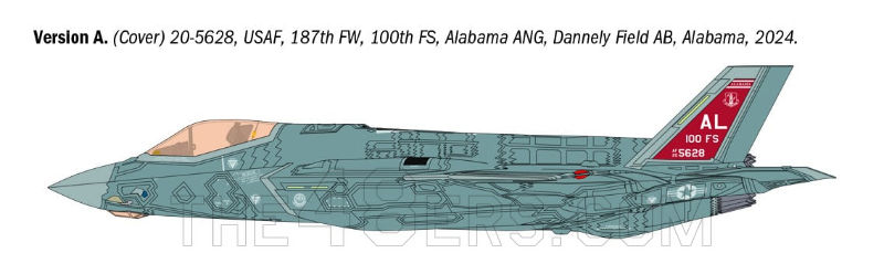 F-35A Lightning II Beast Mode Italeri 2836 1:48