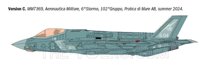 F-35A Lightning II Beast Mode Italeri 2836 1:48
