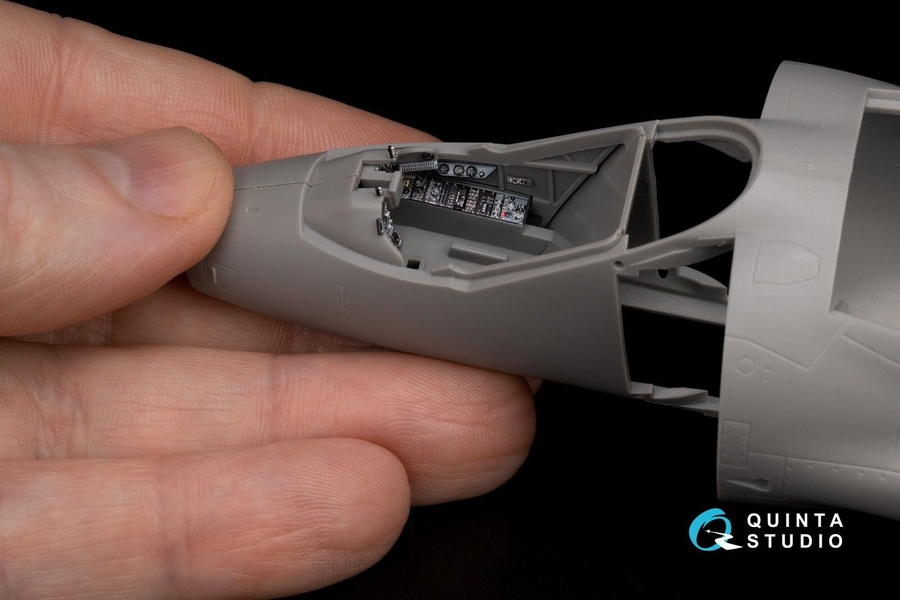 Harrier Gr.3 late 3D-Printed & coloured Interior on decal paper