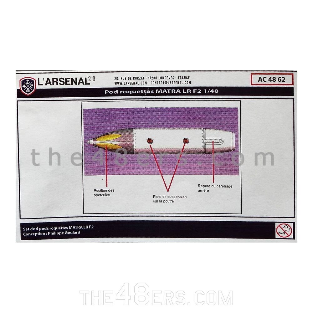 MATRA LR-F2 rocket pod