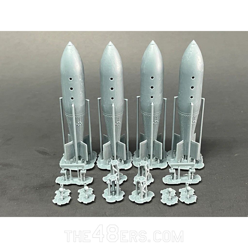 Modern RAF 1000 LB Bomb ( 4 pcs)