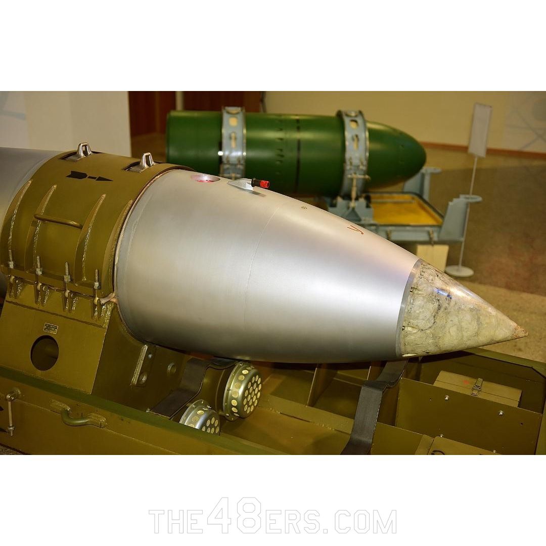 244N (RN-24) Soviet Nuclear Bomb with BD3-56FNM rack