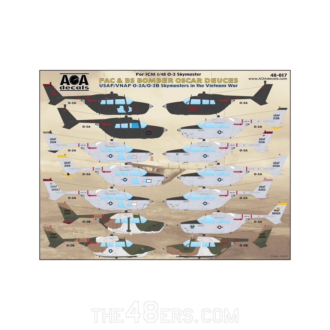 O-2A/O-2B Skymasters in the Vietnam War