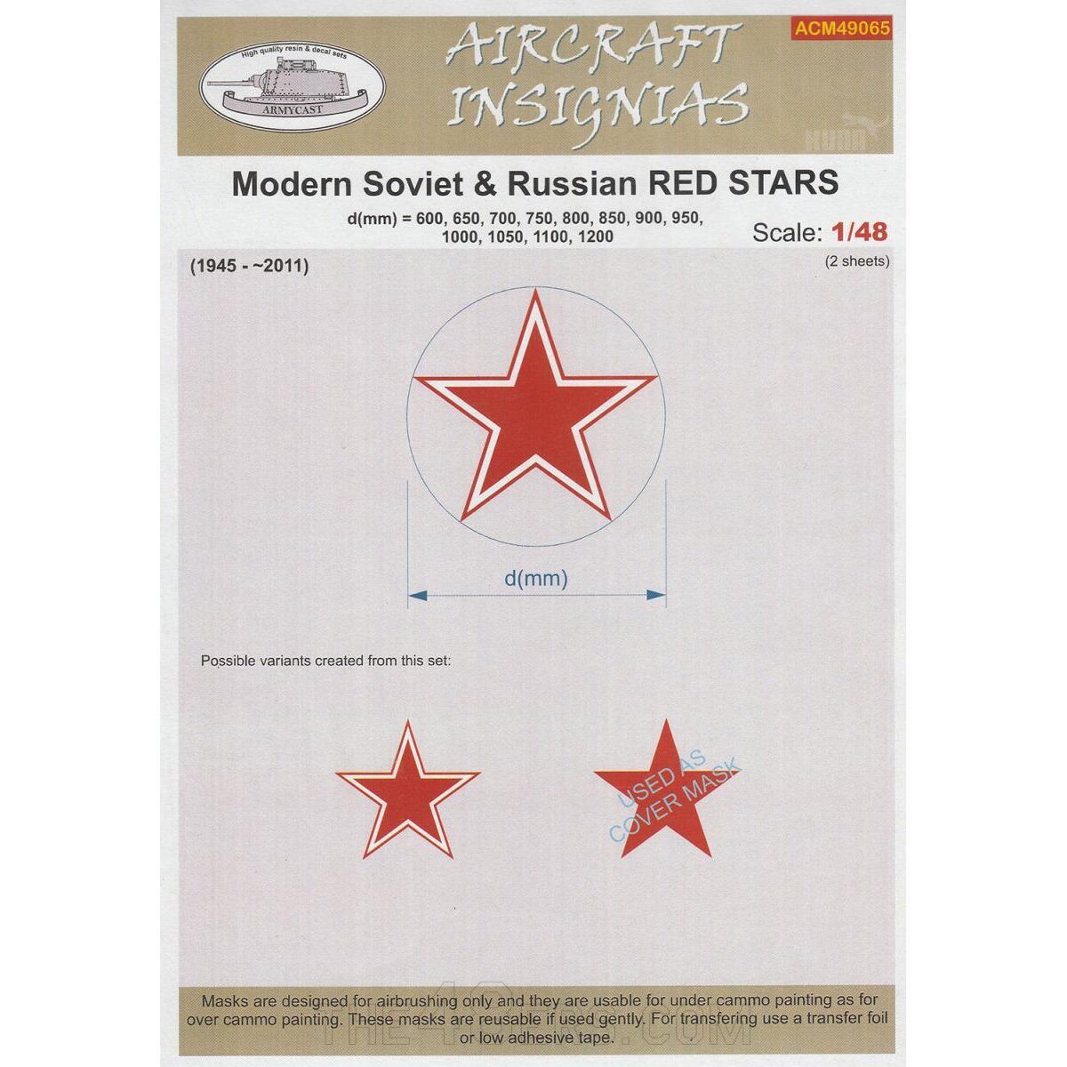 Modern Soviet & Russian RED STARS