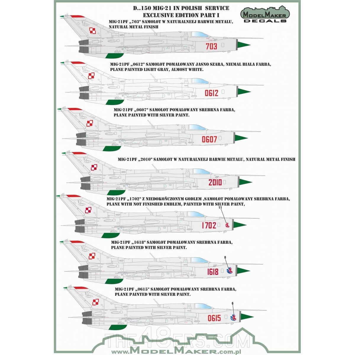 MiG-21 in Polish service Exclusive edition part I
