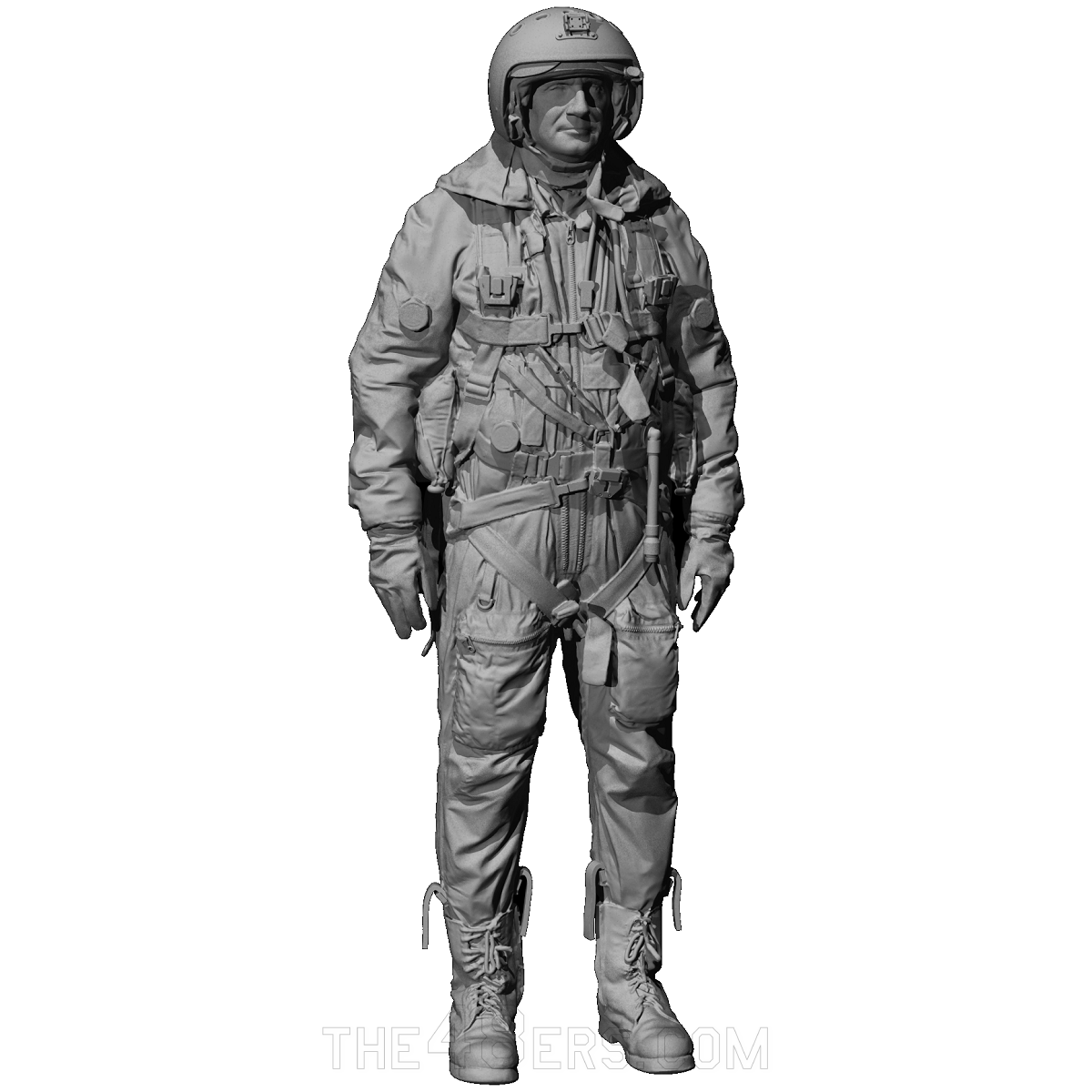 Russian modern jet pilot standing Reedoak 480178 1:48