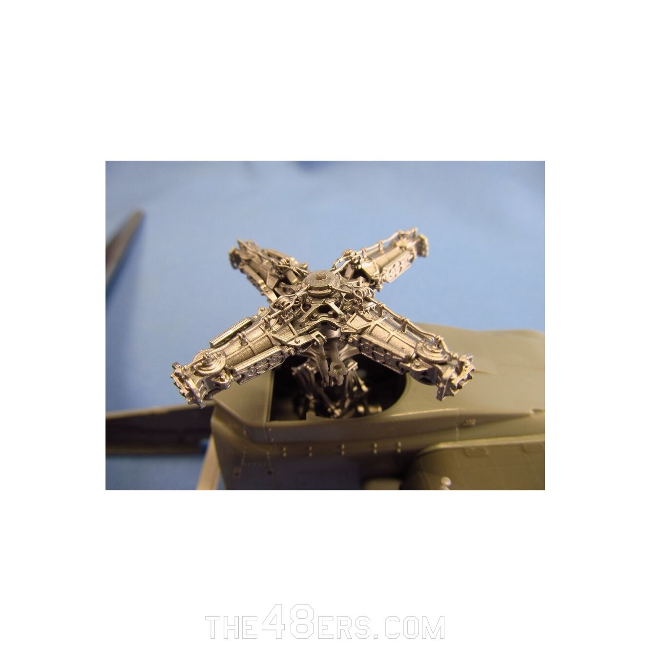 AH-64 Apache main & tail rotors