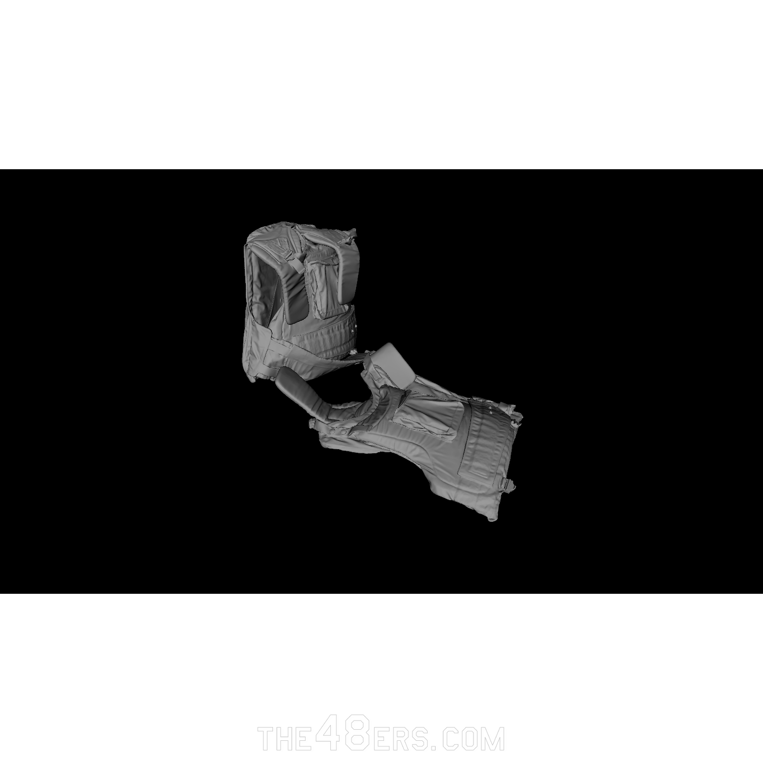 Set of 2 lose Vietnam era helicopter pilot body armor "chicken plate"