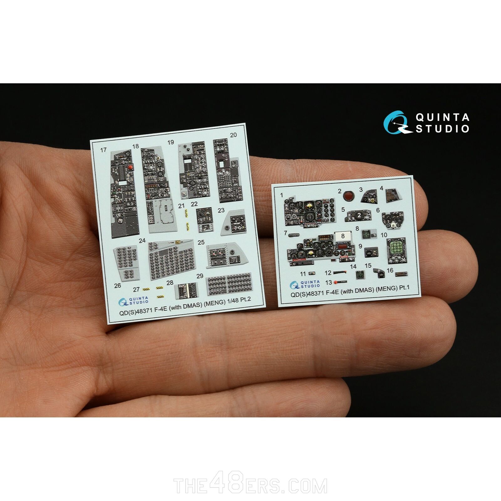 F-4E with DMAS 3D-Printed & coloured Interior on decal paper (small ...