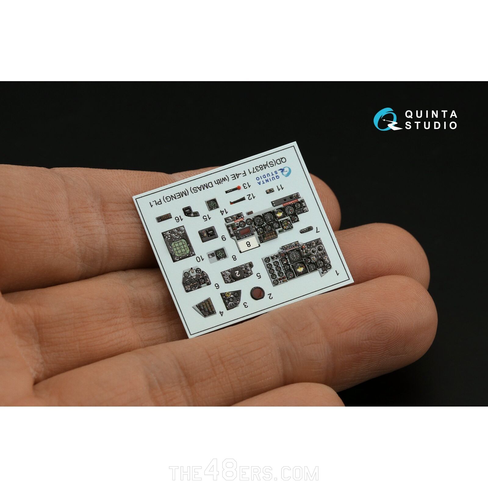 F-4E with DMAS 3D-Printed & coloured Interior on decal paper (small ...