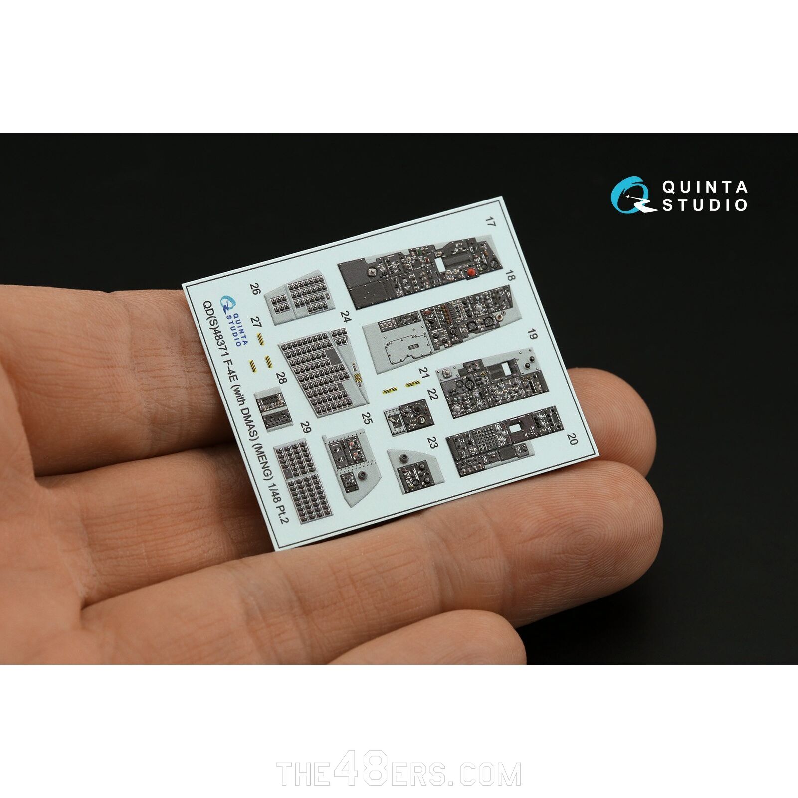 F-4E with DMAS 3D-Printed & coloured Interior on decal paper (small ...