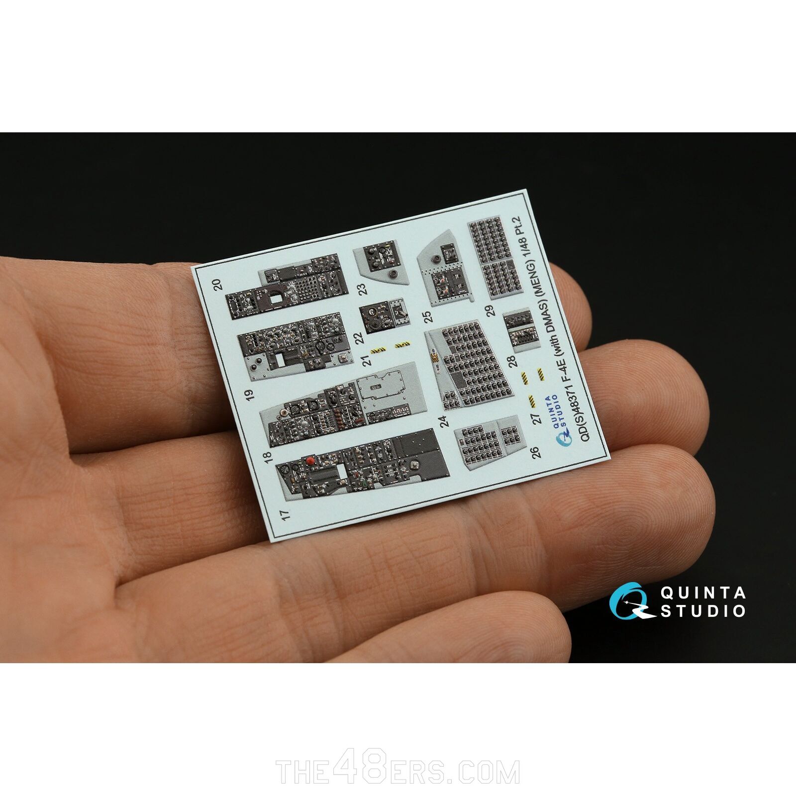 F-4E with DMAS 3D-Printed & coloured Interior on decal paper (small ...