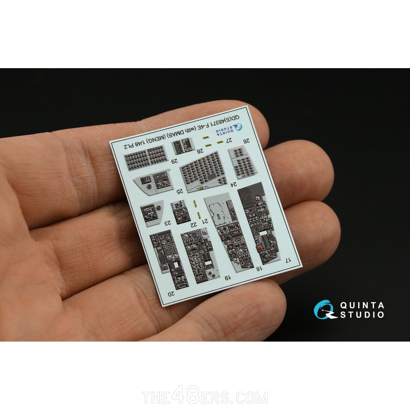 F-4E with DMAS 3D-Printed & coloured Interior on decal paper (small ...