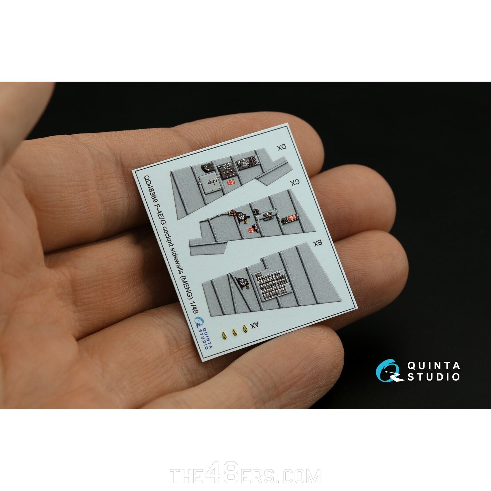 F-4E with DMAS 3D-Printed & coloured Interior on decal paper (with 3D ...