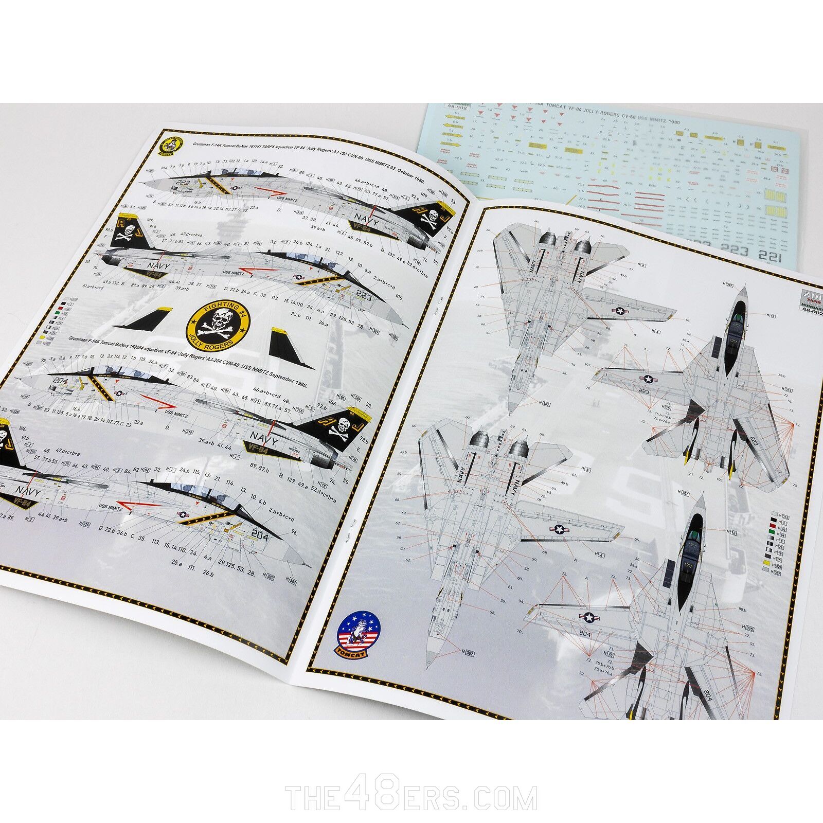 F-14A Tomcat VF-84, CVN-89 1980