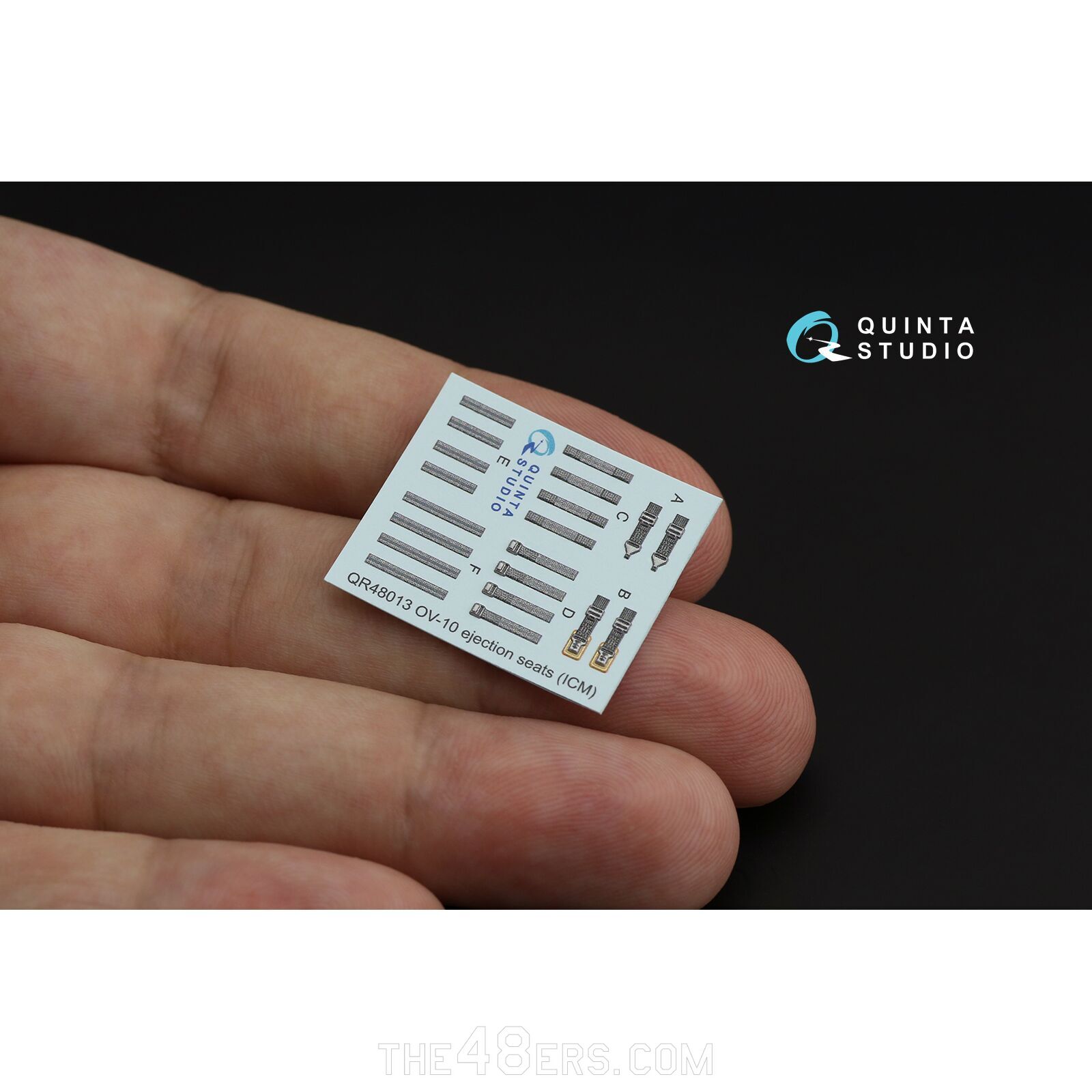 OV-10D Bronco 3D-Printed & coloured Interior on decal paper