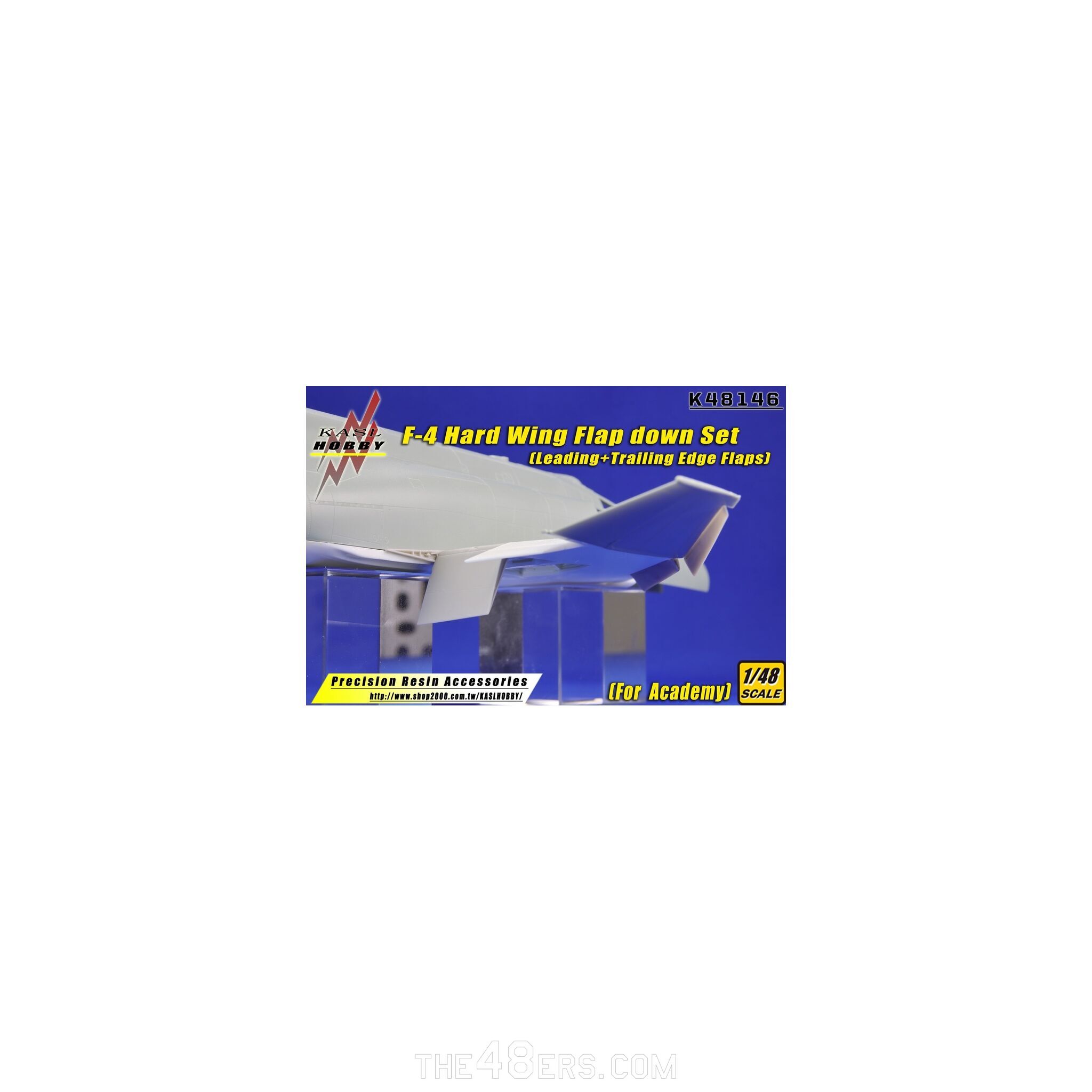 F-4 Hard Wing Flap down Set(Leading+Trailing Edge Flaps)