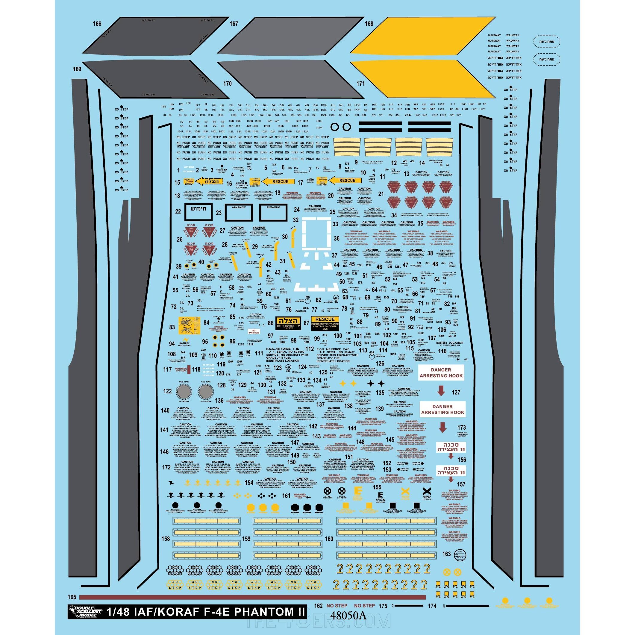 F-4E Phantom IAF & ROKAF