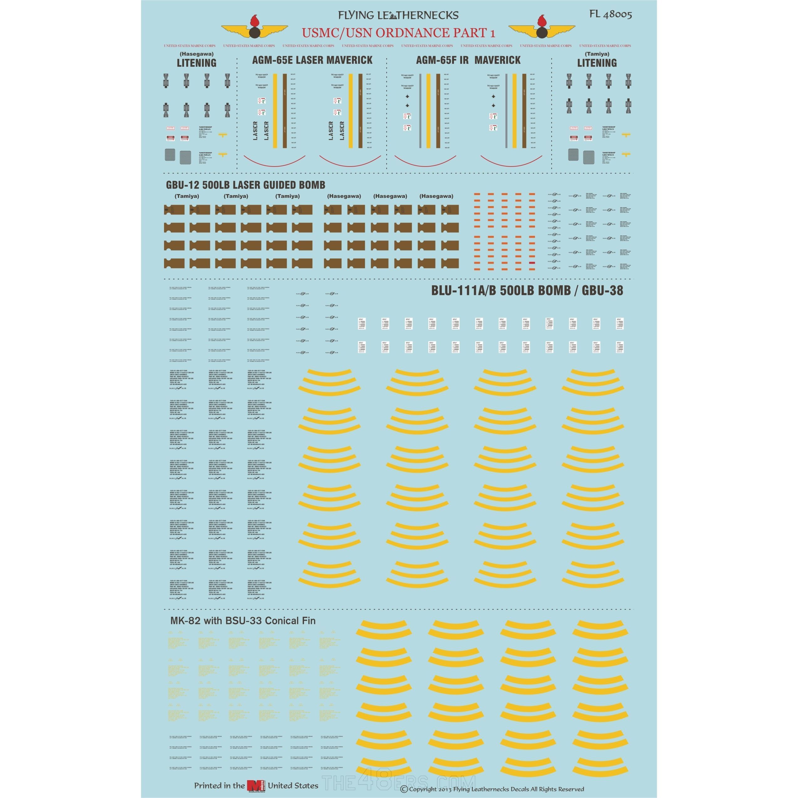 USMC / USN Ordnance Stencils Part I