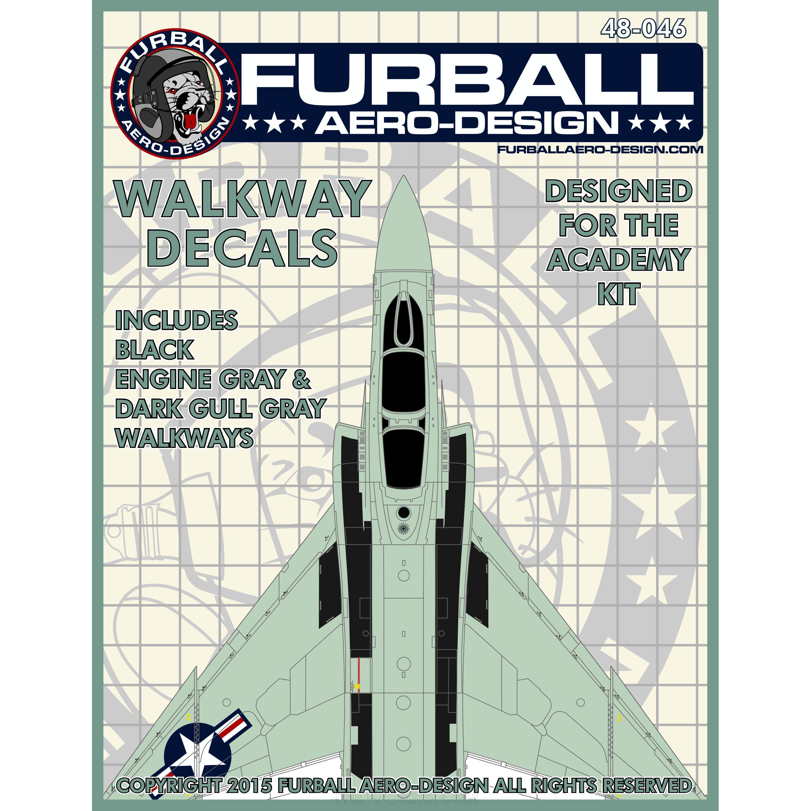 F-4 walkway decals