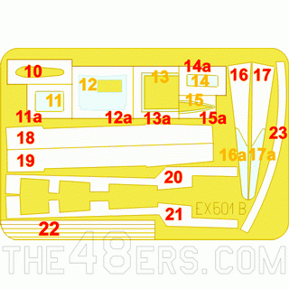 F-104 surface panels