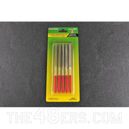 Assorted diamond files set