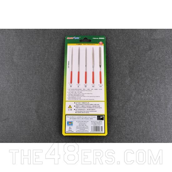 Assorted diamond files set