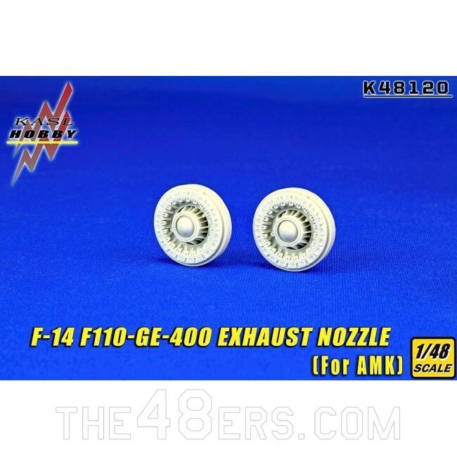F-14D F110-GE-400 exhaust nozzle set