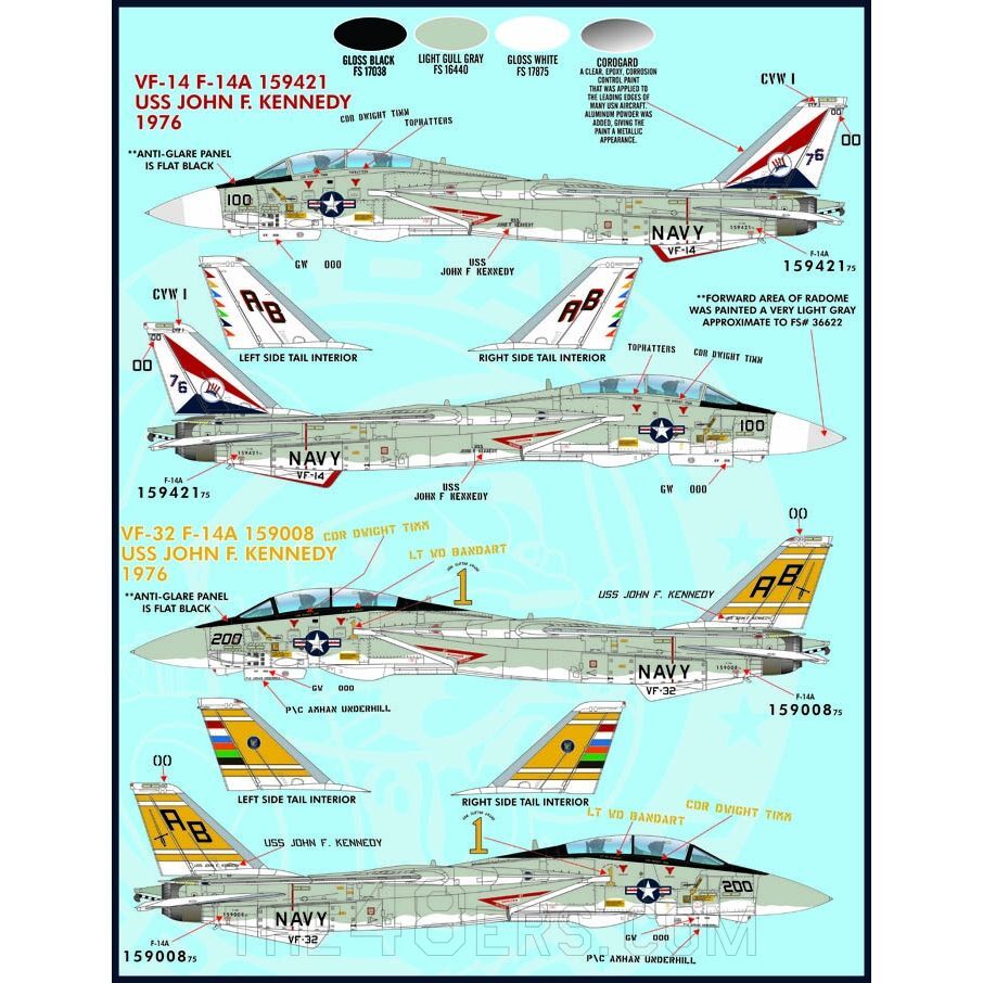F-14 Colors & Markings Part III