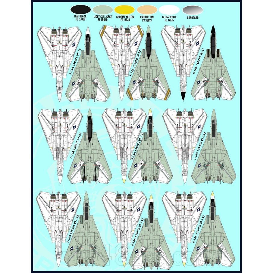 F-14 Colors & Markings Part III