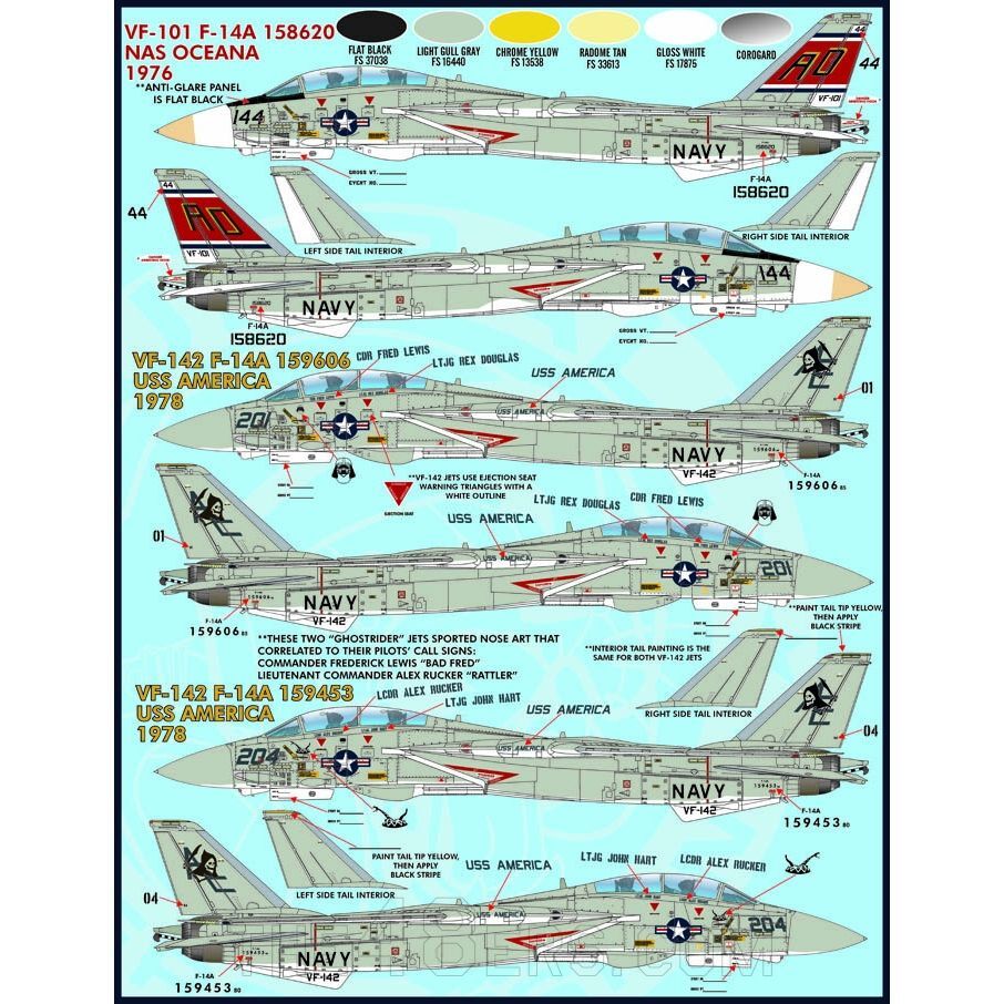 F-14 Colors & Markings Part III